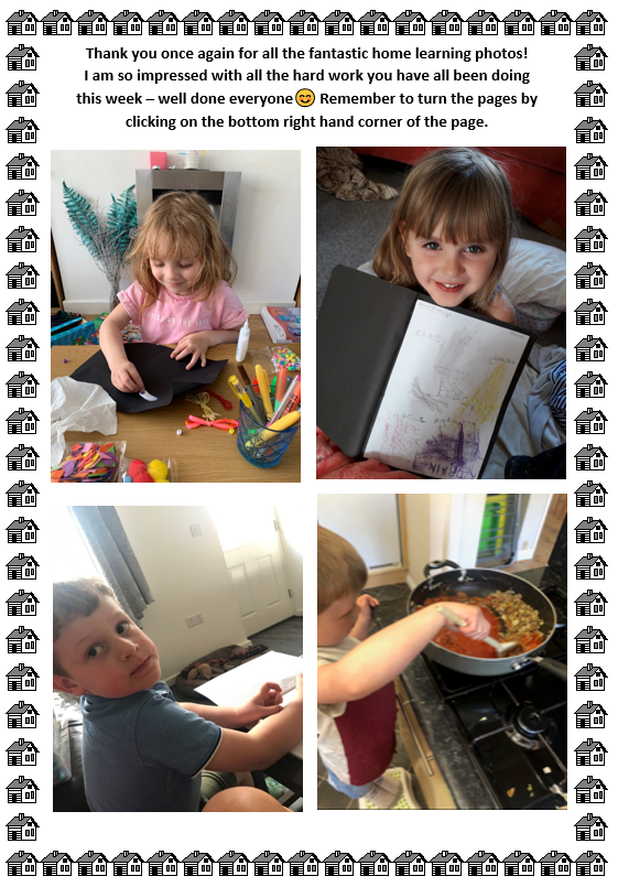 F2 Home Learning Blog 4