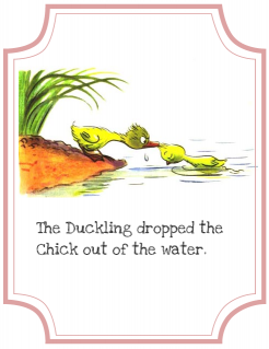The Chick and the Duckling - storytelling activities