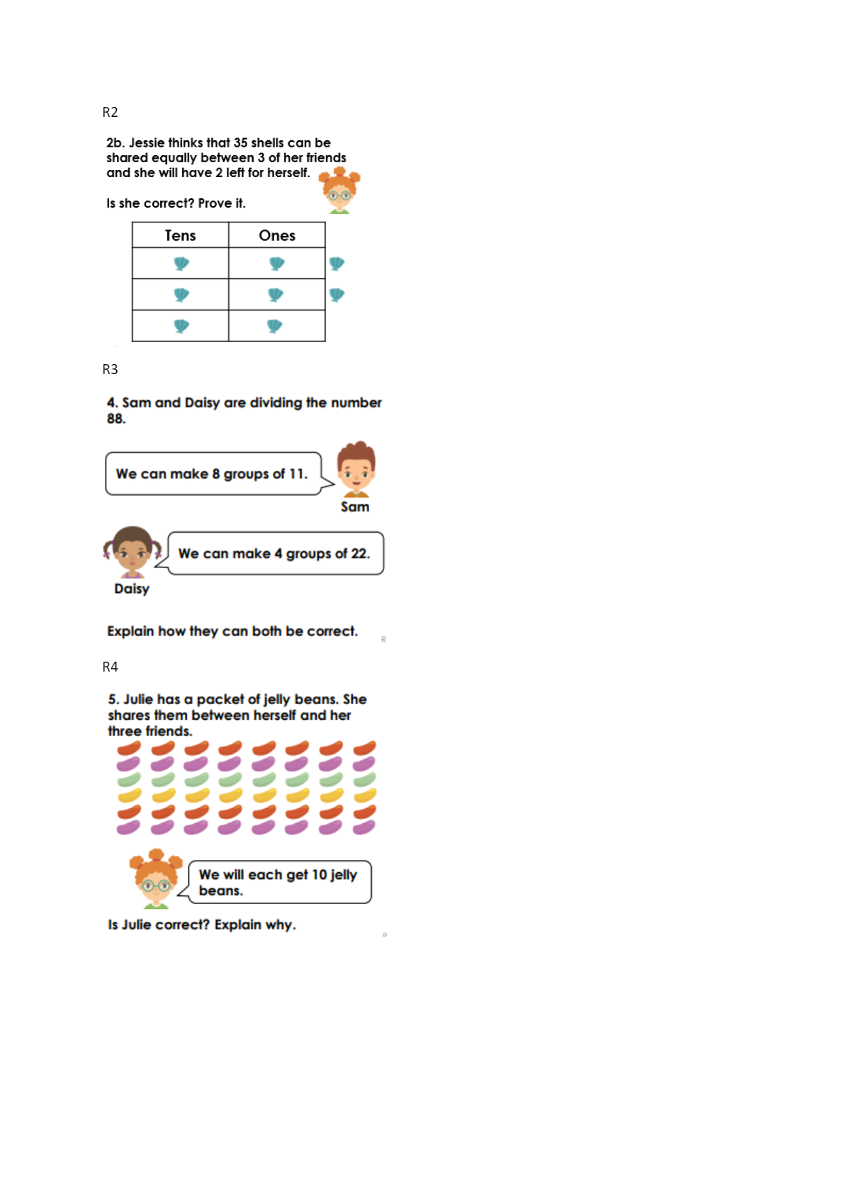 Maths problem solving and reasoning