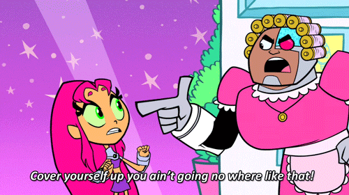 Starfire Teen Titans Go Gif