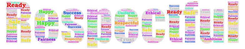 ready respectful and safe poster