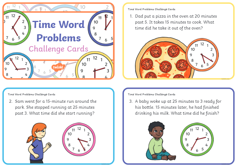 time word problems