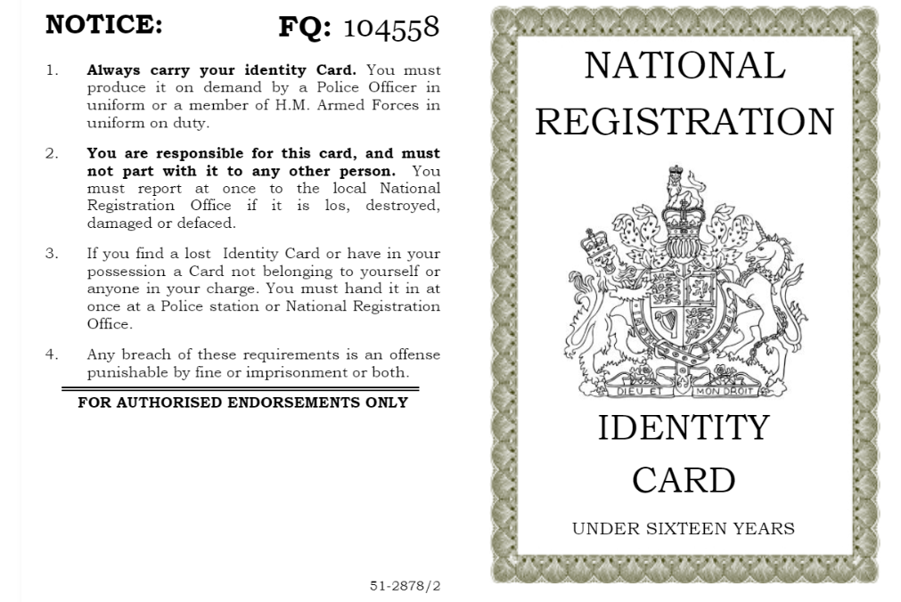 WW ID card