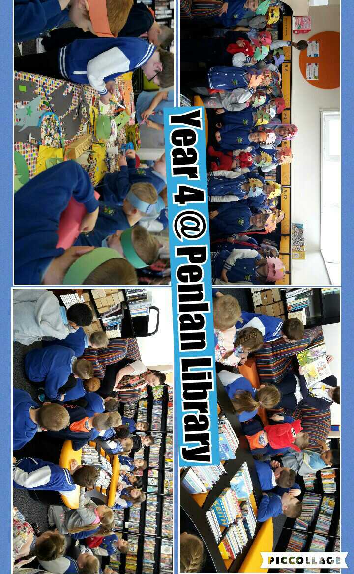 Visit to Penlan Library