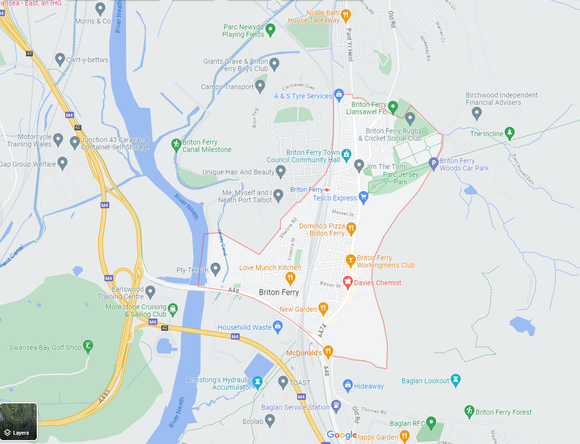 Map of Briton ferry 2(1)