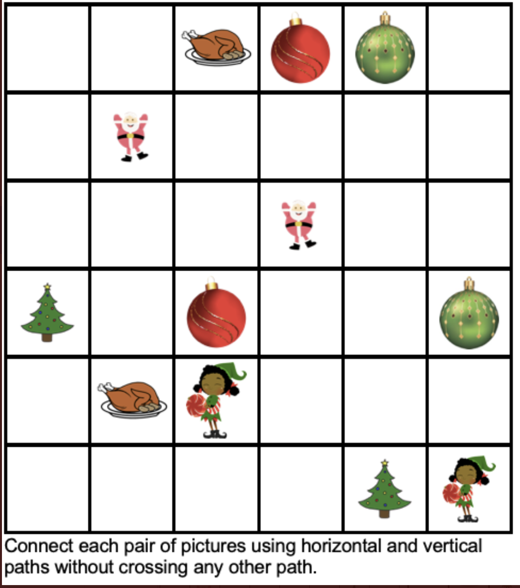 Christmas Line Puzzles