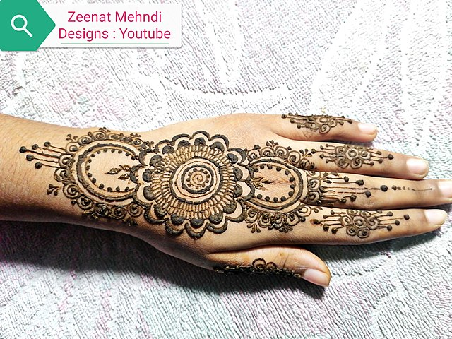 mehndi design examples