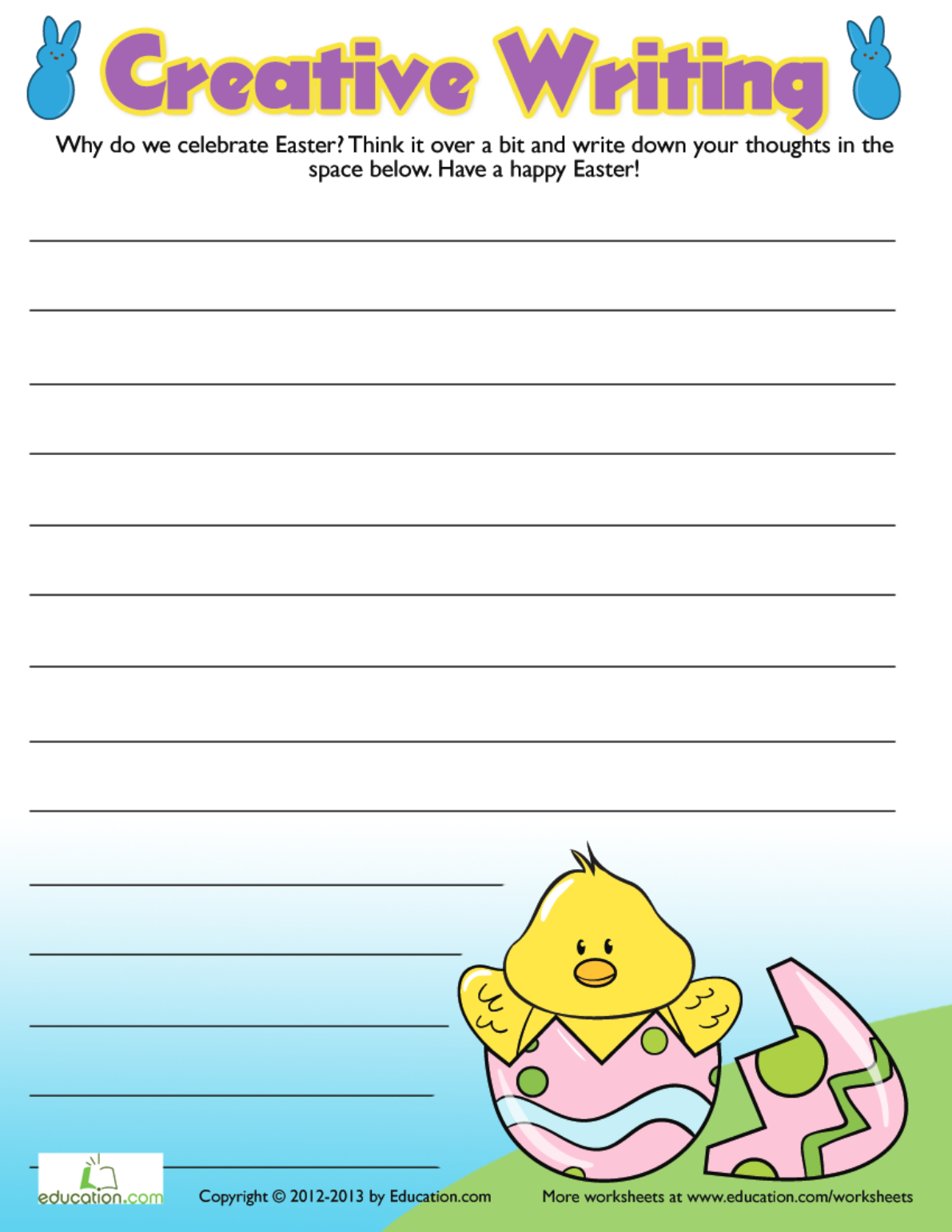 Easter Creative Writing